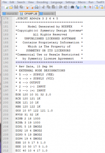Notepad++ Spice Language File – Interface Technologies